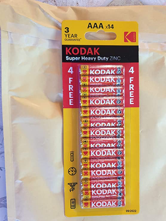 KODAK PILHAS ALCALINAS AAA 10UN – MaisBarato Armazem